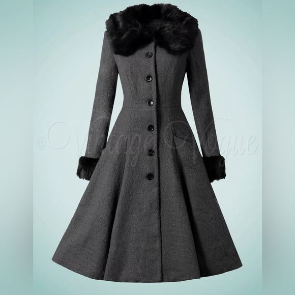 Collectif | Jackets & Coats | Nwt Collectif Alise Swing Coat Xxl | Poshmark